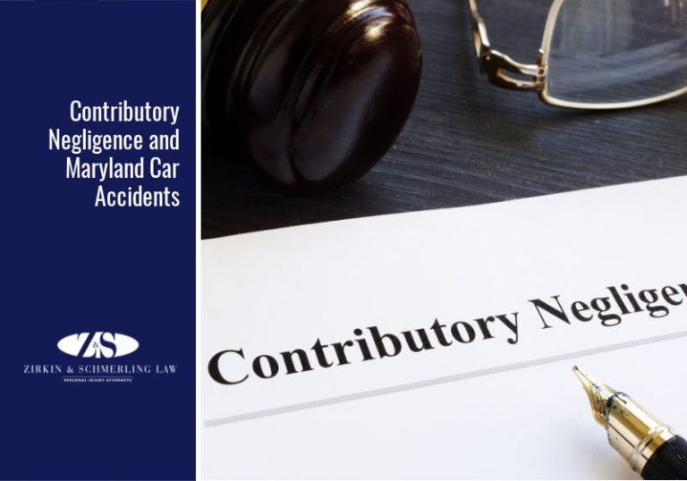 Maryland Auto Accidents and Contributory Negligence